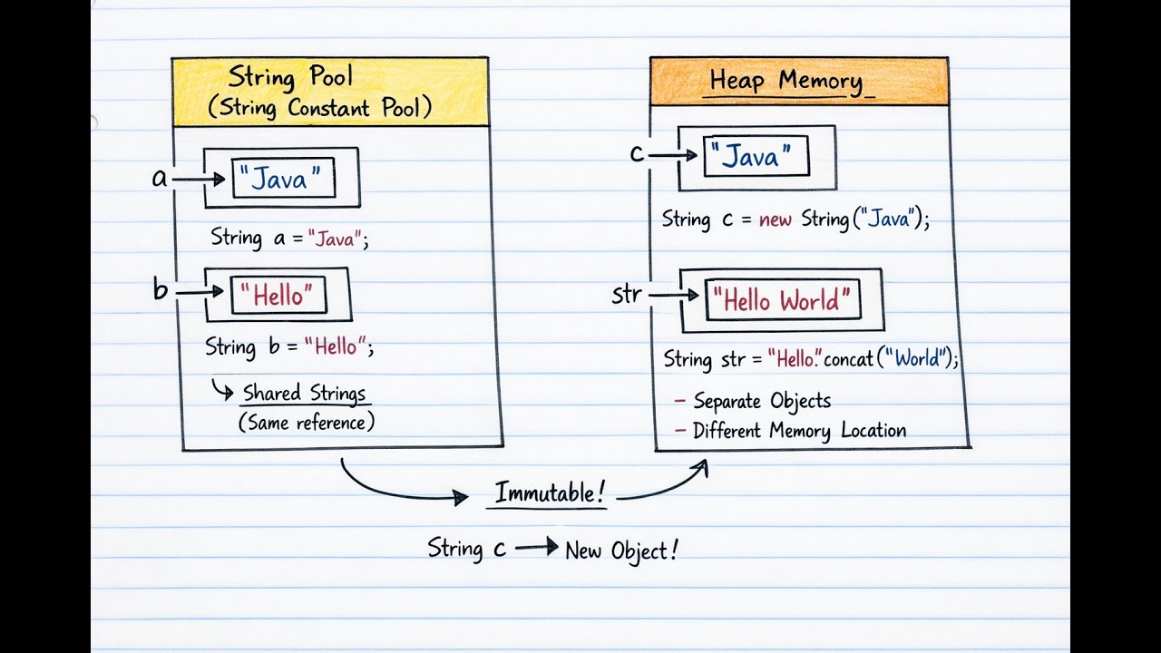 String in Java Full Tutorial 🚀