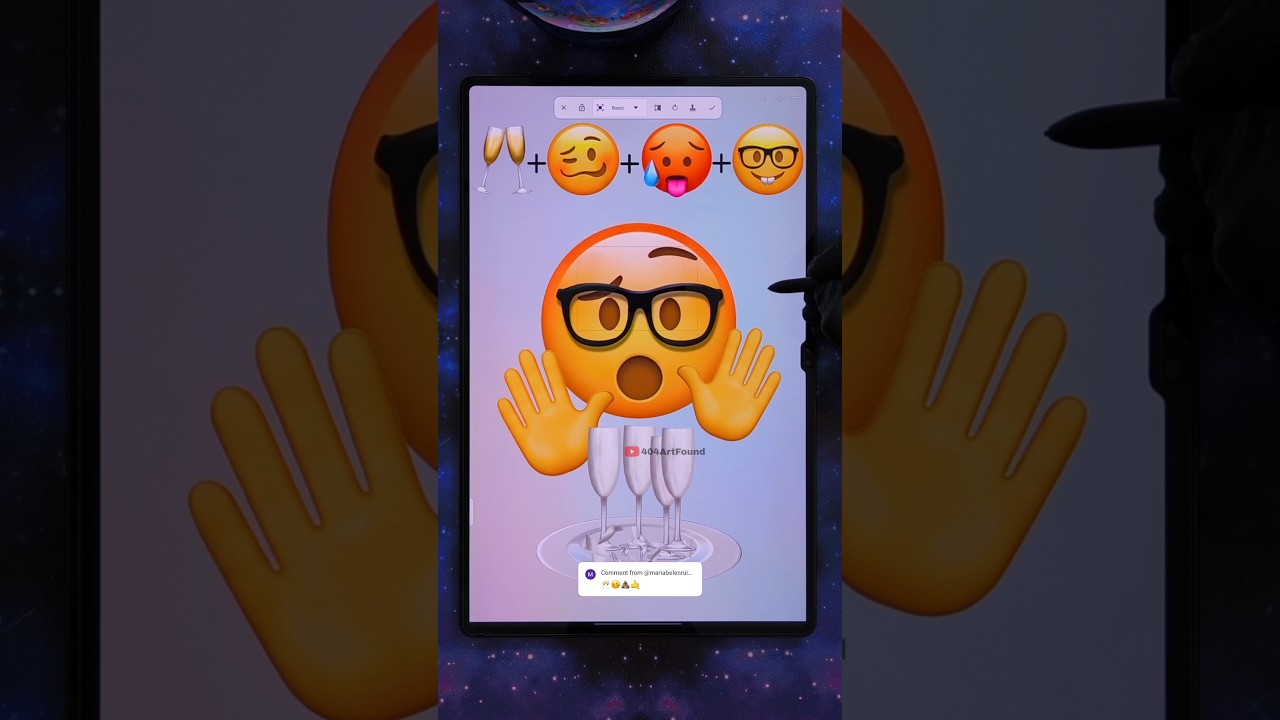 who got the story?👇#emojichallenge #digitalart #funny #shorts