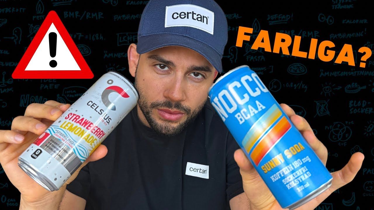 Vad energidryck gör med din kropp. Är dom verkligen säkra?