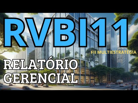 RVBI11 -FII MULTIESTRATÉGIA- Relatório Gerencial /VALE A PENA?