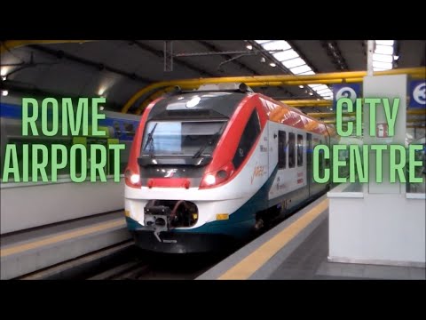 Rome Airport to City Centre by train