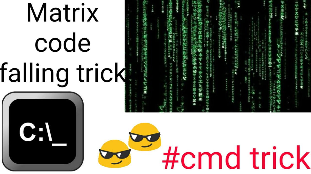 Matrix falling code using notepad | command prompt matrix falling code