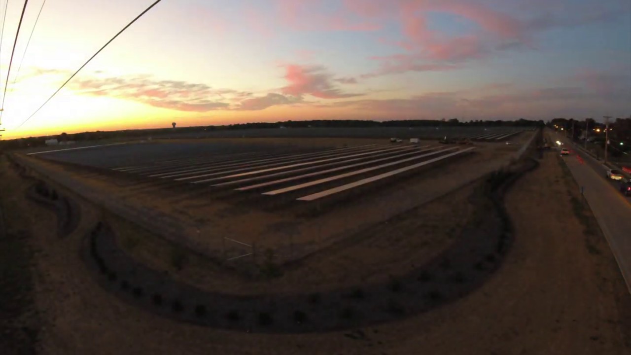 Single Axis Tracking Timelapse