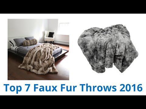 7 Best Faux Fur Throws 2016