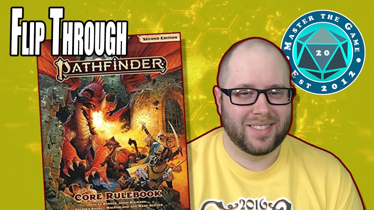 Pathfinder 2e Core Rulebook Flip Through