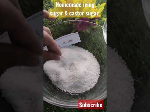 castor sugar & icing sugar #homemade #easy #shorts #chefshweta #foodblogger #delicious #happy #tasty