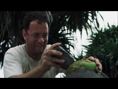 Cast Away 2000 How to Crack Open A Coconut