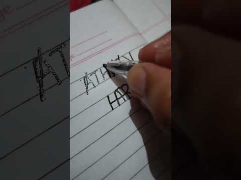 Atharv name logo/ #Shorts #ytshorts #nameart #namedesign #atharvnamelogo