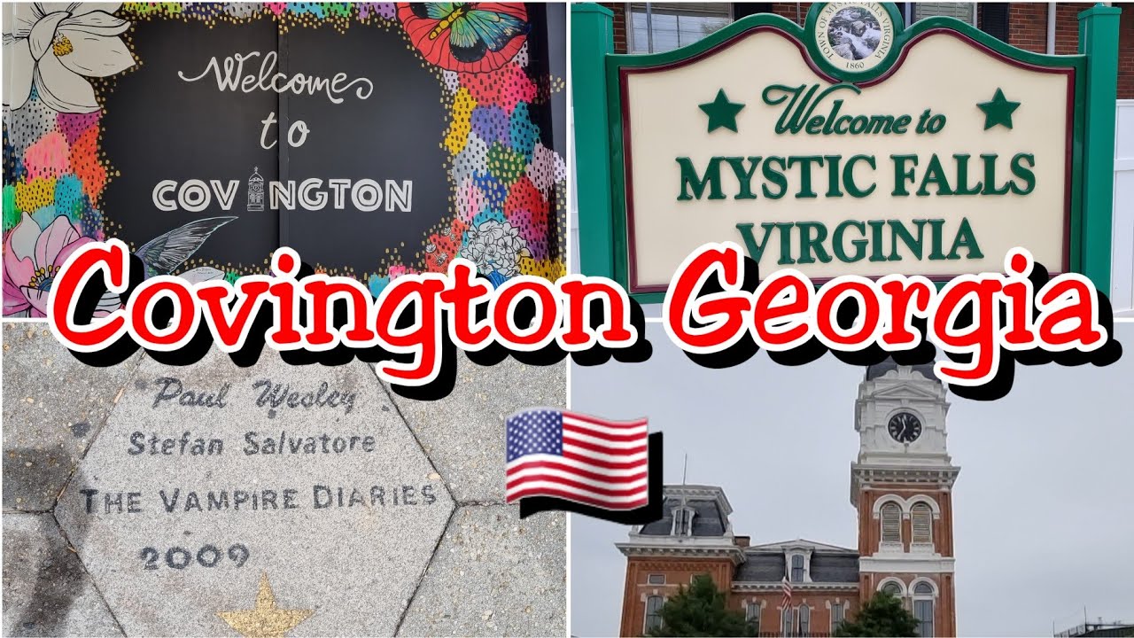 Covington Georgia ~ Mystic Grill ~ The Vampire Diaries ~The Originals ~Legacies. Memorabilia.