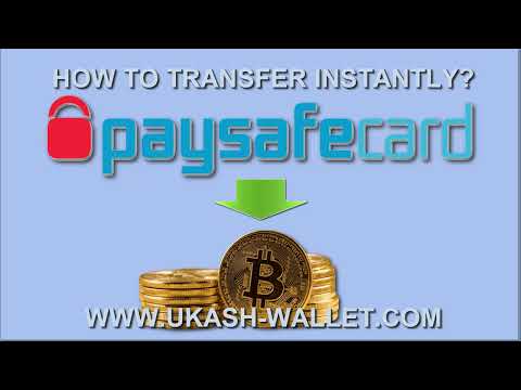 HOW CAN YOU TRANSFER MONEY FROM PAYSAFECARD TO BITCOIN INSTANTLY. BUY BITCOIN VIA PAYSAFECARD 2024.