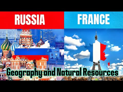 Russia vs France || Geography and Natural Resources || Country Comparison