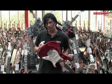 Fernandes Retrorocket Pro SUSTAINER 2004 • LEFTY • Metallic | Reverb