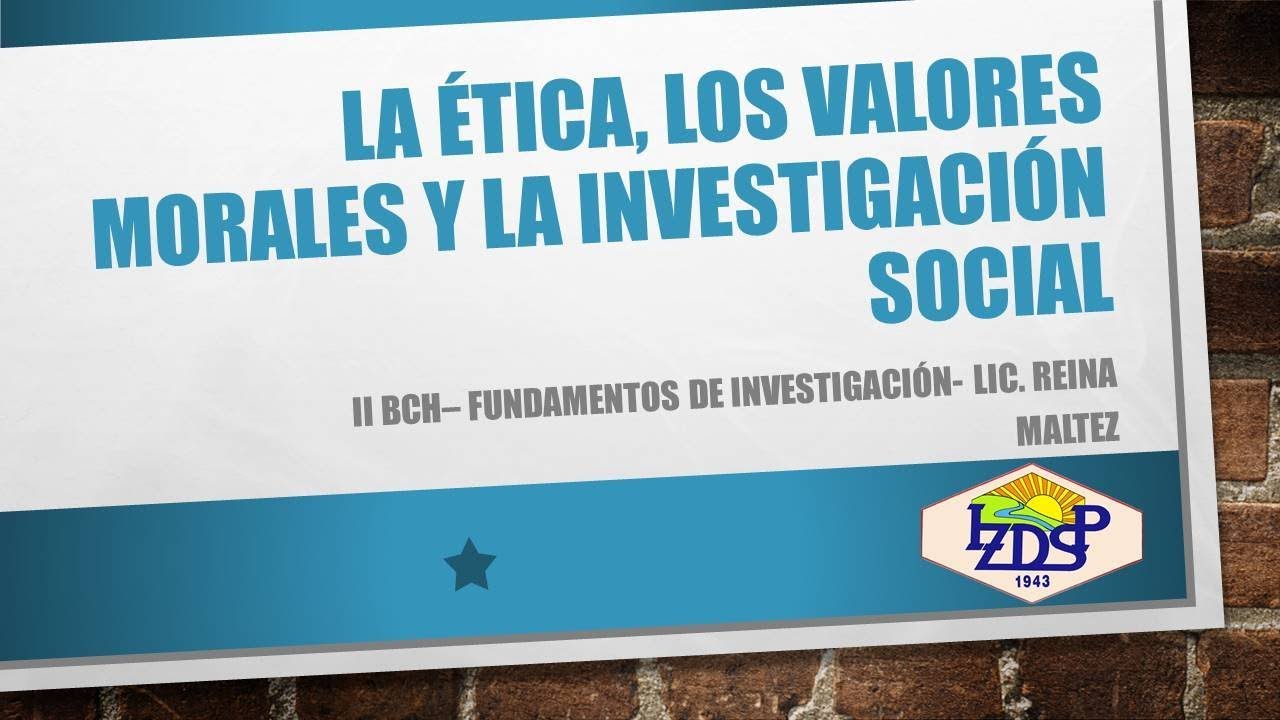 Fundamentos de Investigacion, II BCH