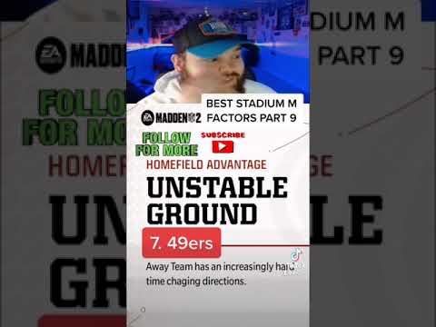 RANKING THE BEST STADIUM M FACTORS IN MADDEN 22 PART 9 #shorts