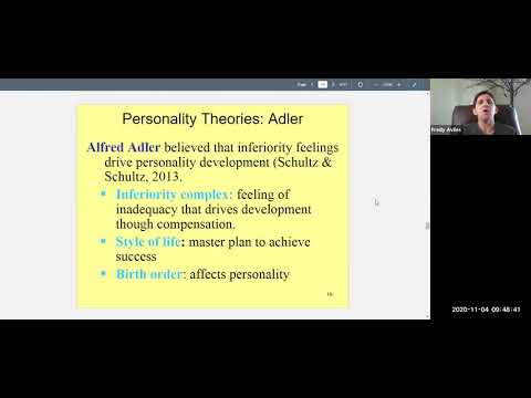 Psychology 101 Chapter 11 (Personality) Lecture Part 2