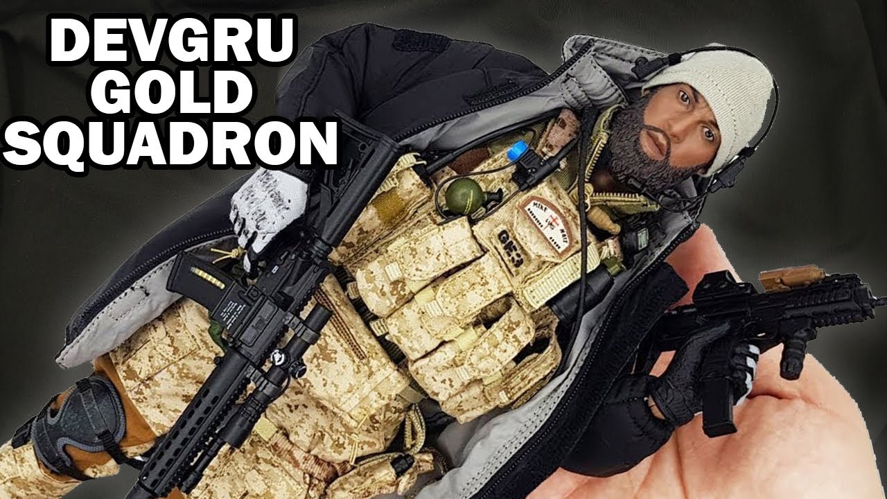 Navy Seals Team 6 DEVGRU Gold Squadron operator - 1/6 scale action figure