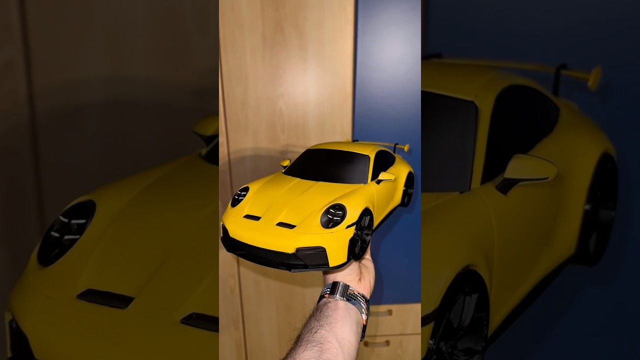 3D printed Porsche 911 GT3 by @CormangoRC