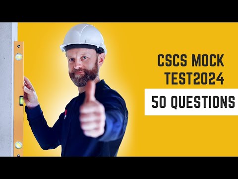 1 CSCS Mock Test (2024) 50 questions
