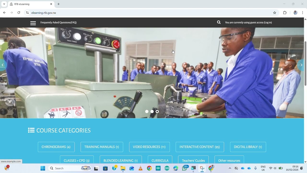 How to Access RTB  E-leaning Platform