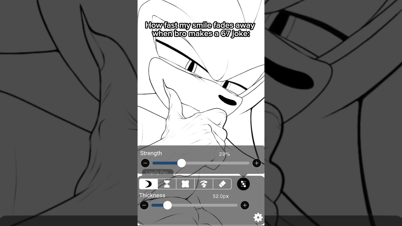 67😾More art on Patreon❤️#shorts #art #digitalart #short #shortsfeed #shortvideo #shortsvideo