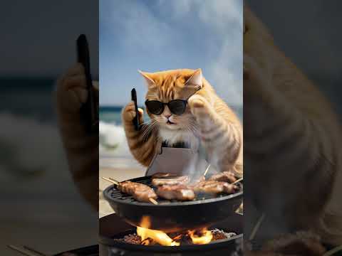 Fat Cat Goes on a Diet… Kinda 🐱🔥 | Funny Cat Short for Kids & Adults #relatable #funny