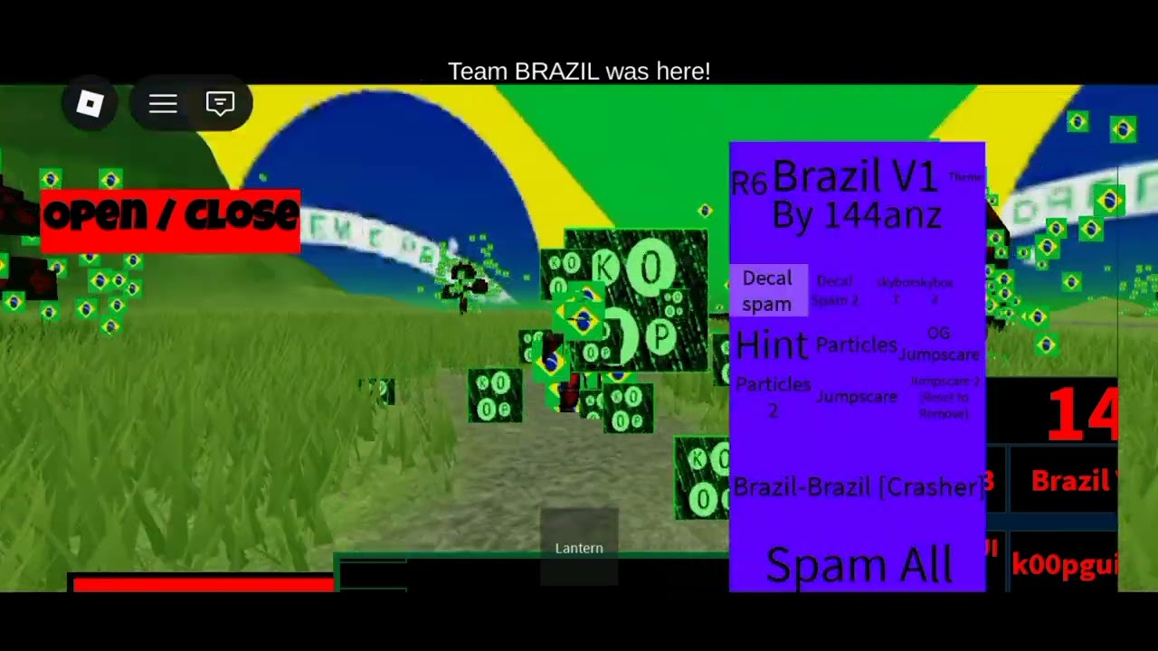 Showcase 144anz Hub require scripts: Roblox ServerSide Exploiting