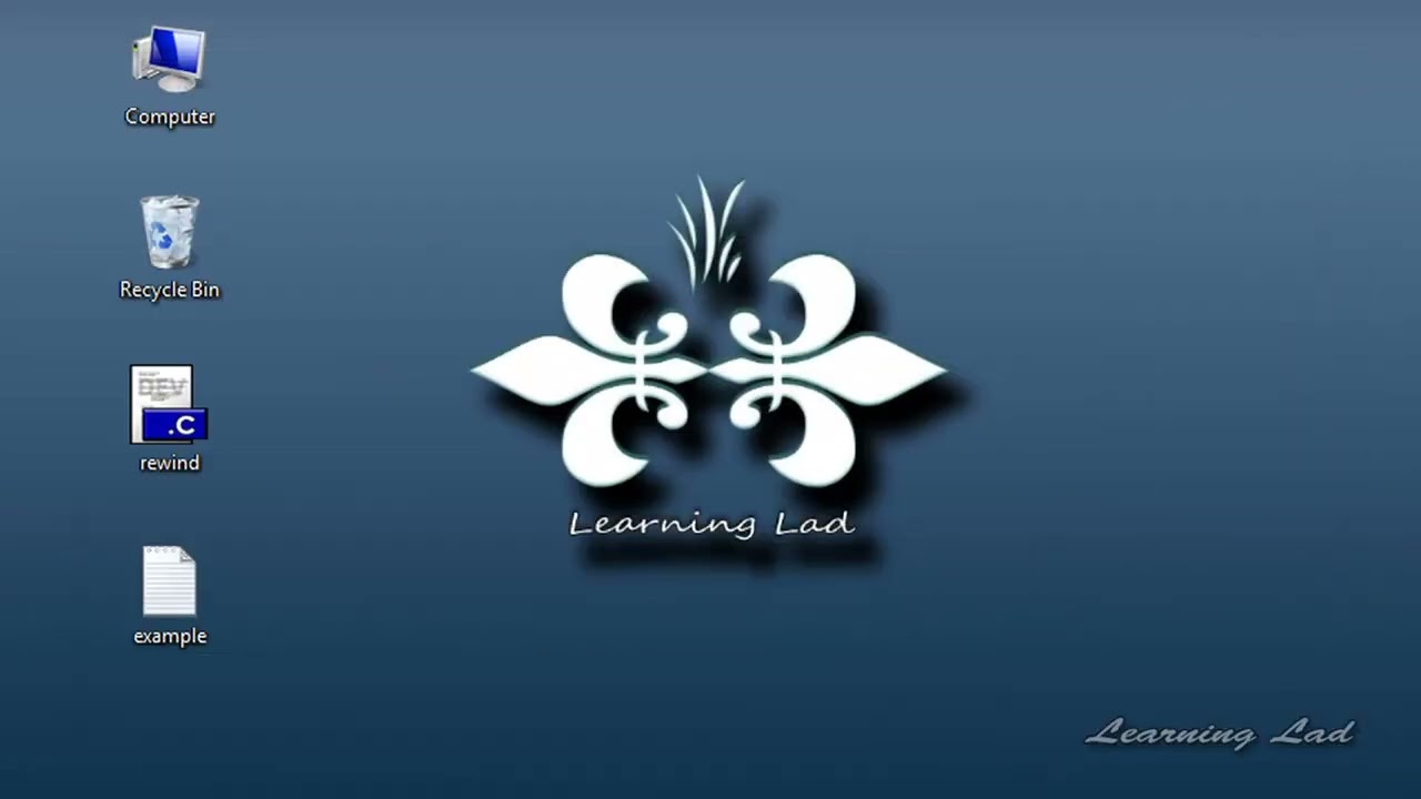 C Programming Language Video Tutorials for Beginners  59  rewind Function with Example