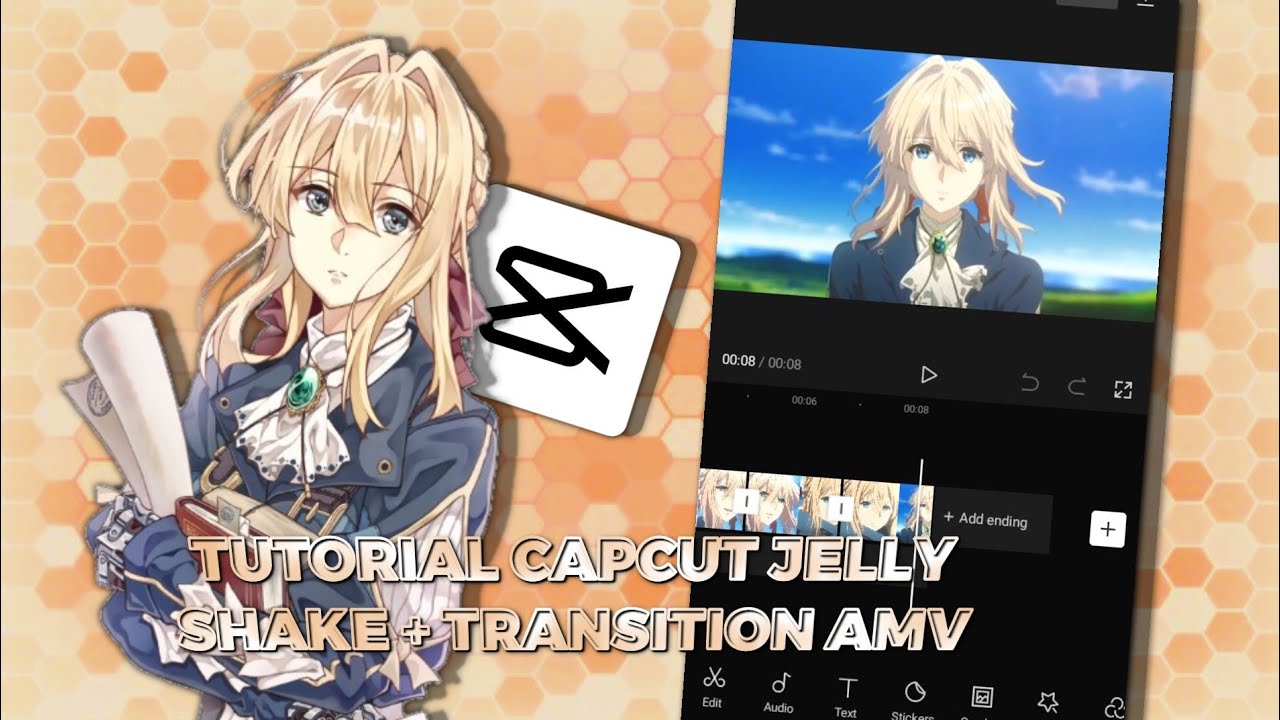 Tutorial Capcut Jelly shake+transition amv