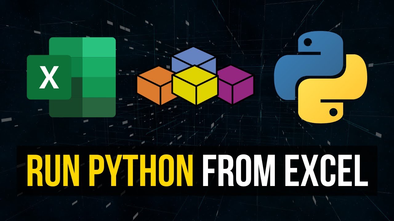 Run Python Code From Excel with VBA