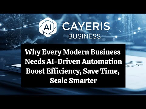 Why Every Modern Business Needs AI-Driven Automation | Boost Efficiency, Save Time, Scale Smarter