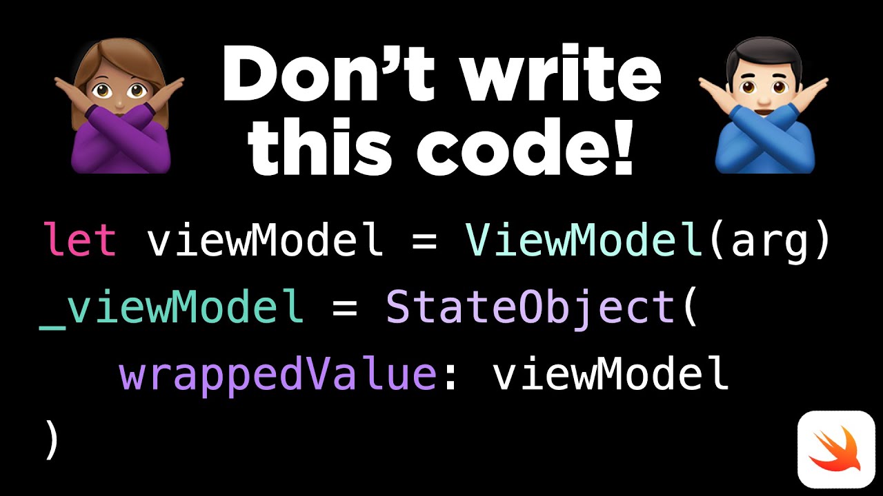 Don't write this code! (this local variable is really bad 🫣)