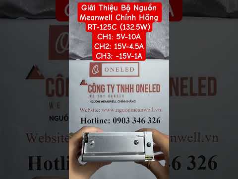 RT-125C Nguồn Meanwell Chính Hãng - Liên Hệ Zalo 0903346326 #ONELED #meanwell #meanwellvietnam