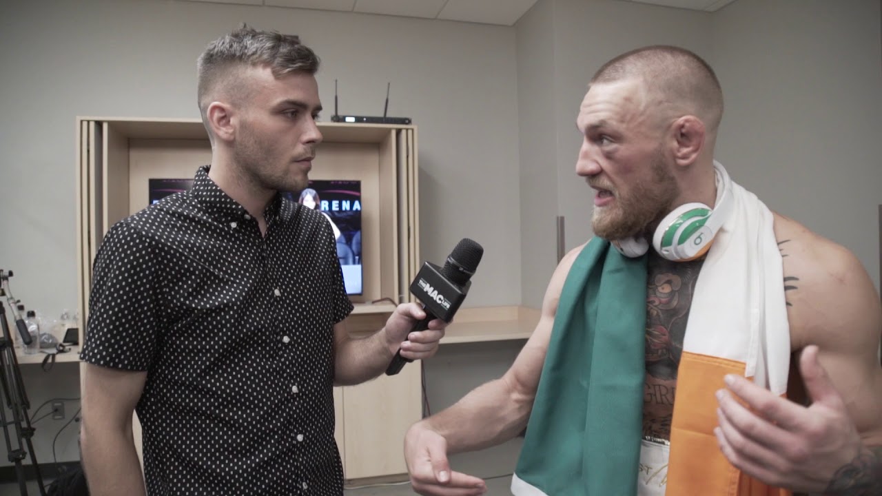 Eerste interview van Conor McGregor na gevecht "is this the best boxer ...