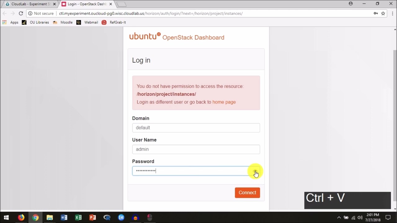 CloudLab Tutorial   Creating a Virtual Network