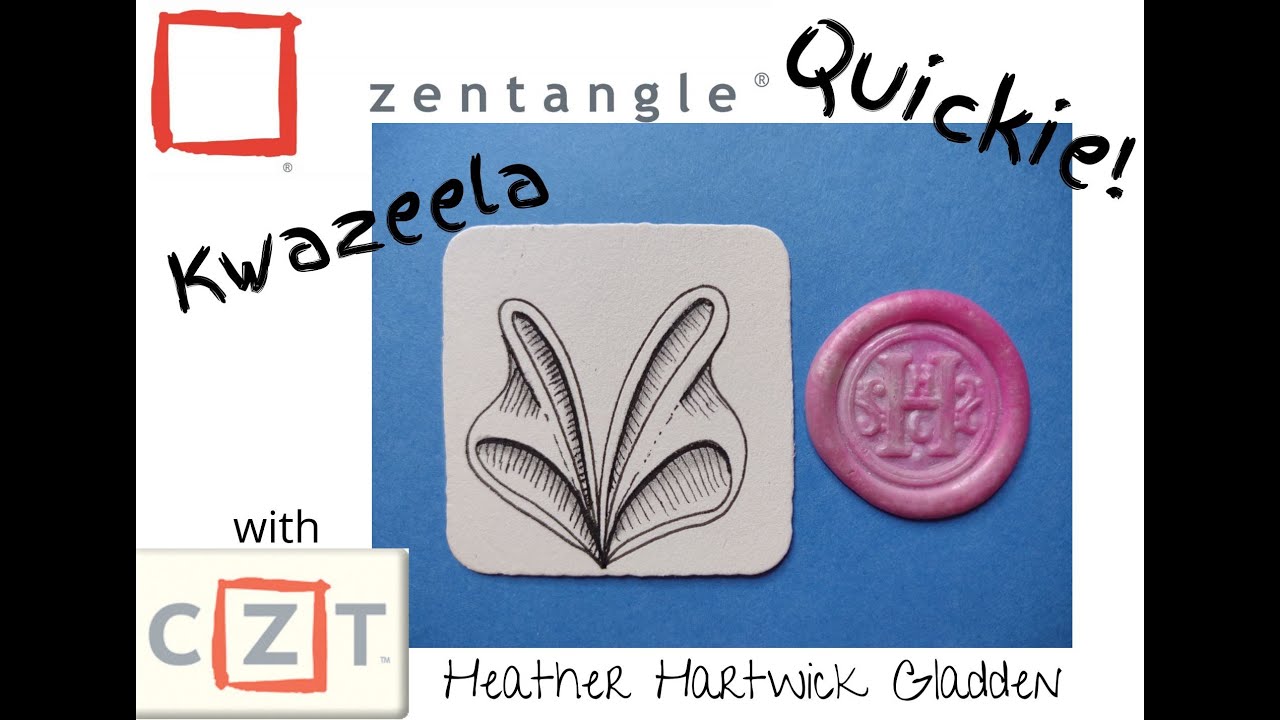 Kwazeela | Zentangle® Quickie