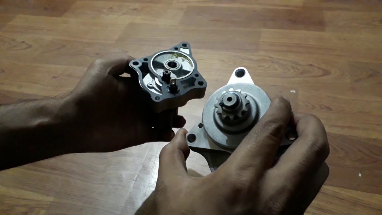 Easy Way to Fix Starter Motor of Hero Passion Pro || DIY || MC