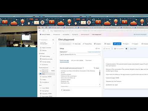 Working with Azure OpenAI Embeddings & Completion