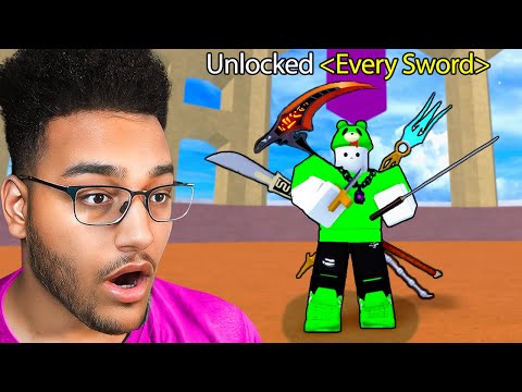 I Unlocked EVERY Sword in One Video (Blox Fruits)