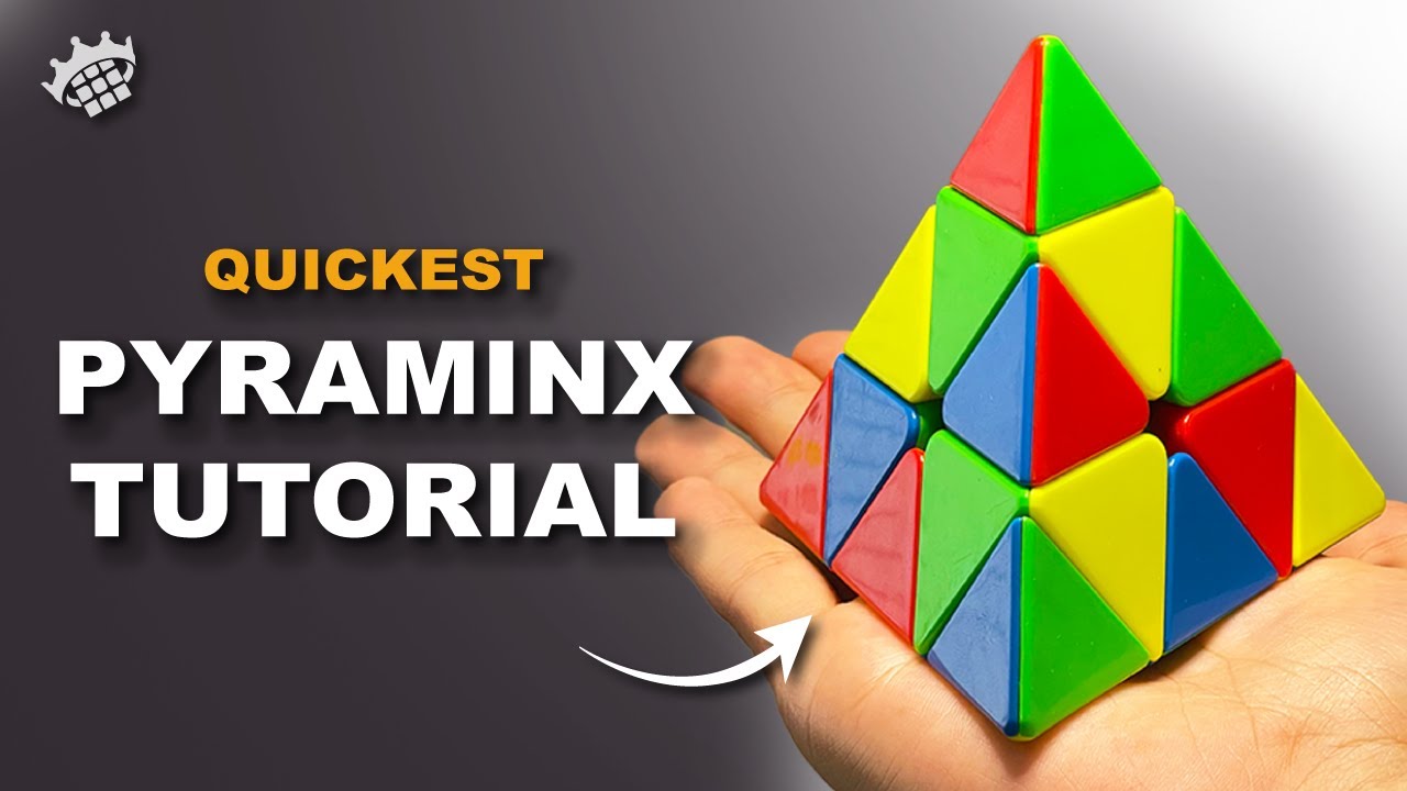 QUICKEST PYRAMINX TUTORIAL 2026 | How to solve in 4 minutes