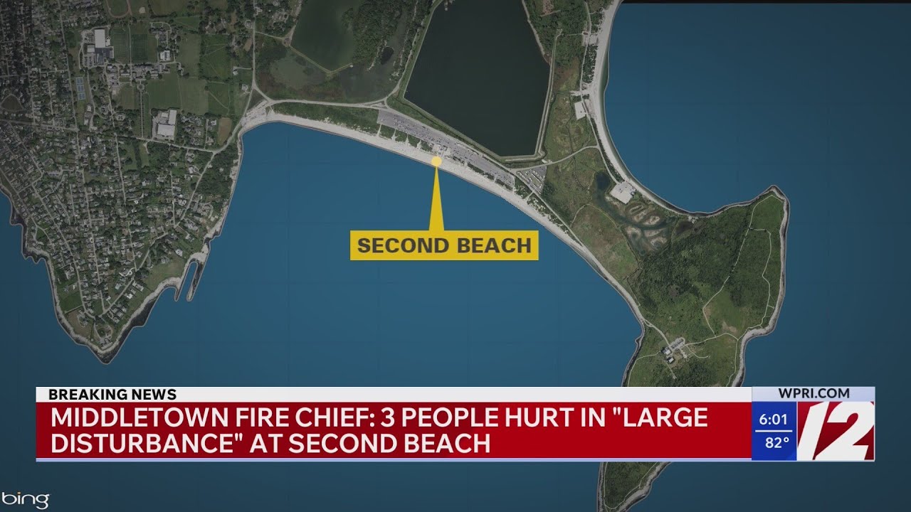 3 injured in disturbance at Second Beach in Middletown