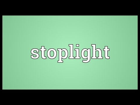 Stoplight Meaning