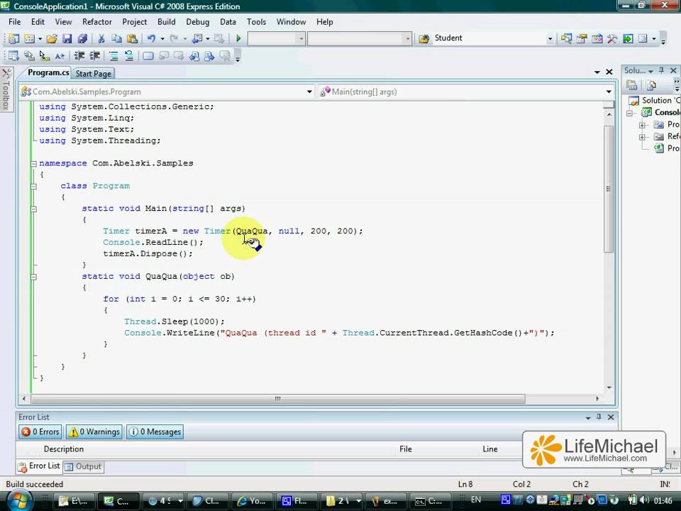 Multi Threaded Timer
