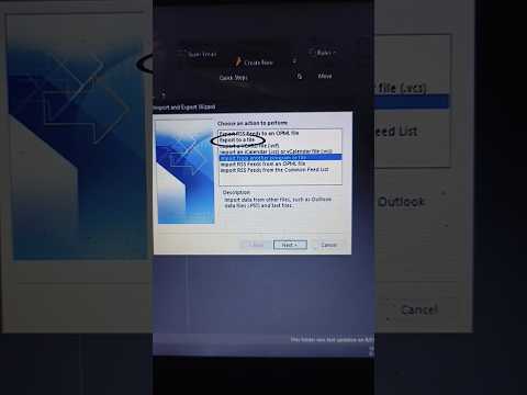 How to Backup and Restore Emails in Microsoft Outlook.