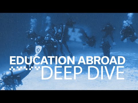UK Education Abroad class takes a "deep dive" into science fun.