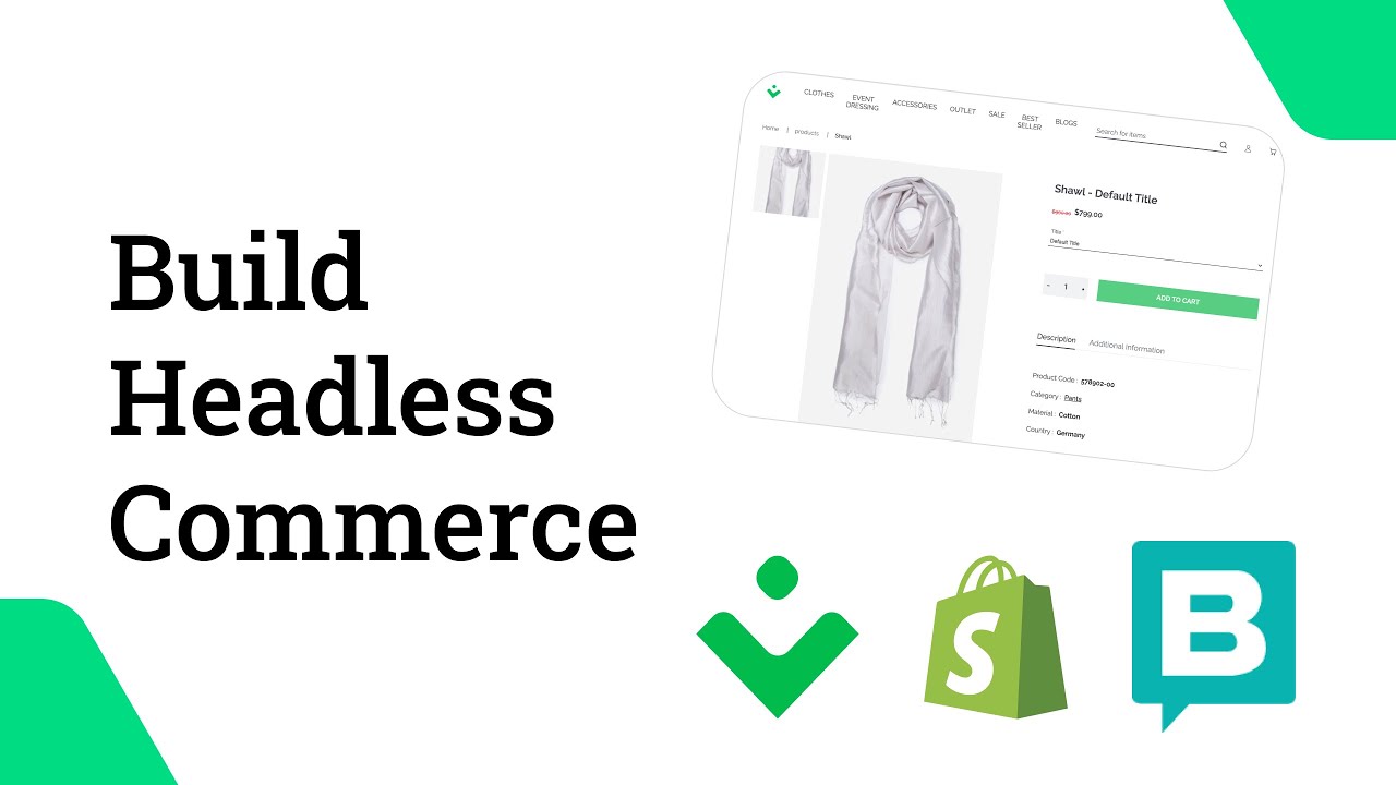 Vue Storefront Conference | Fast & Headless - Build Headless Commerce in minutes