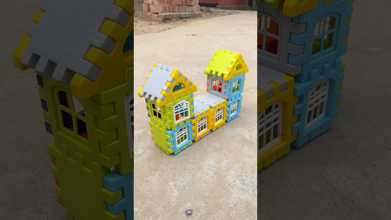 Building Blocks House - Simple Model House Designing