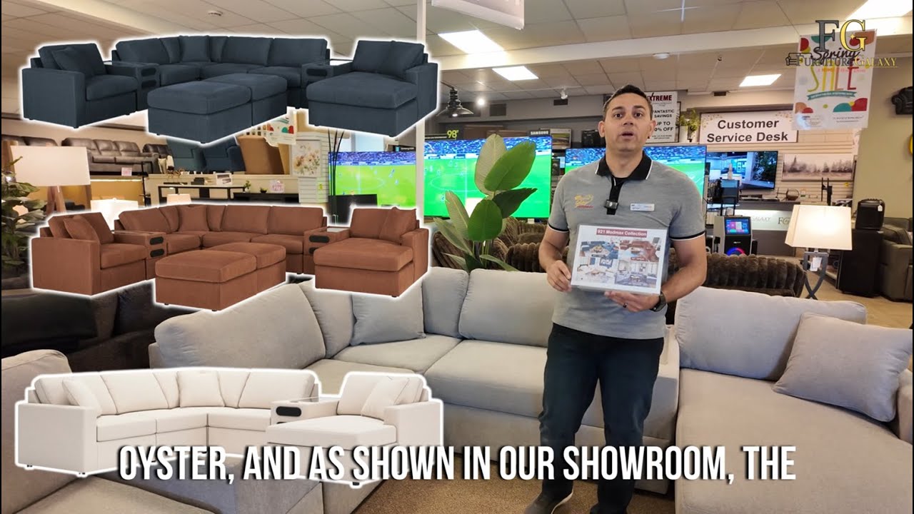 The ModMax Sectional is HERE! Custom Comfort at Furniture Galaxy