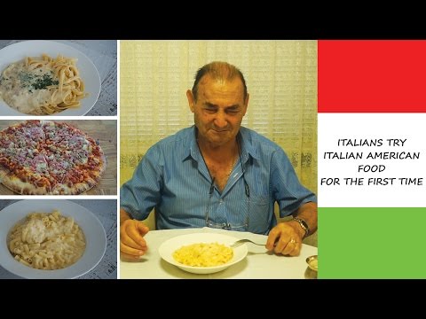 ITALIANS TRY ITALIAN AMERICAN FOOD FOR THE FIRST TIME | Must Watch