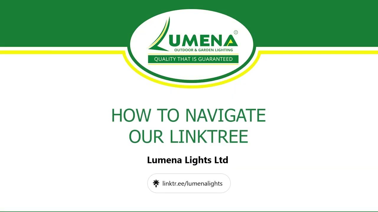 Lumena Lights - How to navigate our LinkTree