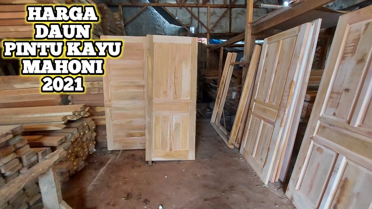 Harga Pintu Kayu Mahoni